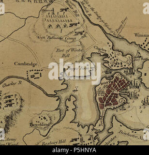 Map of Boston and the country adjacent from actual surveys , Boston ...