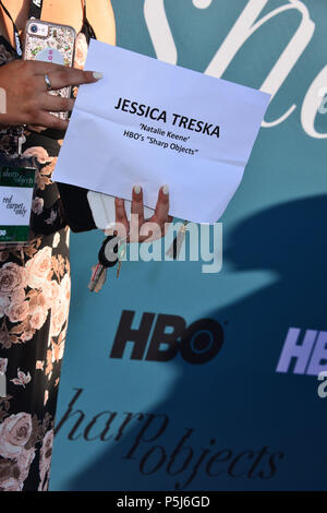 Jessica Treska attends the Premiere Of HBO's "Sharp Objects" held at ...