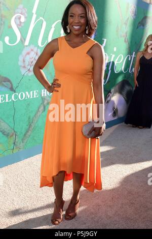 Hilary Ward at the Los Angeles premiere of HBO's limited series "Sharp ...