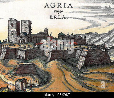 A view of Agria, Hungary. [A View of] Agria, Eger o Erla. [Rome ...