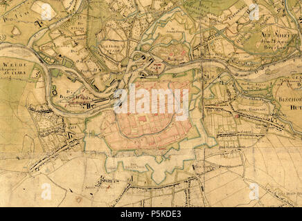 67 AGAD Mapa rzeki Odry z przylegającymi użytkami rolnymi oraz planem ...