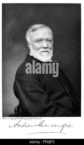 Andrew Carnegie 1911 Stock Photo - Alamy