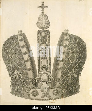 The Great Imperial Crown of Russia (Made for the coronation of ...
