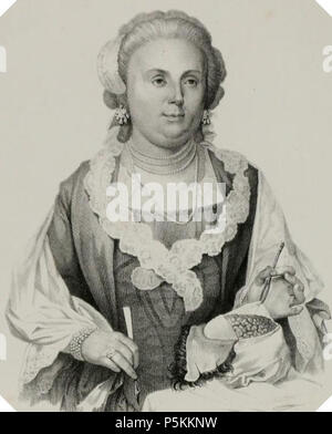 ANNA MANZOLINI (1714-1774) Italian anatomist and sculptor Stock Photo ...