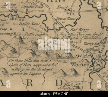 N/A. English: A detail from Armstrong's 1769 map of Northumberland ...