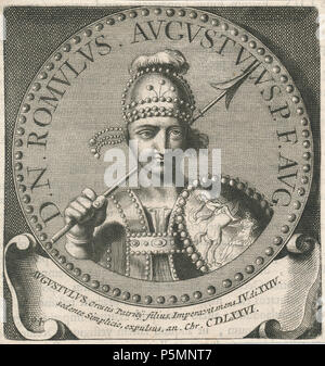 Romulus Augustulus, or Romulus Augustus, Western Roman Emperor from ...