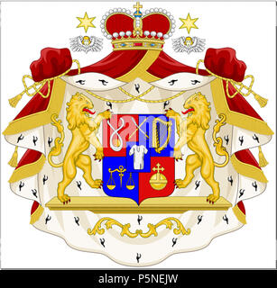 The coat of arms (COA) of the Bagration family, Princes of Georgia ...