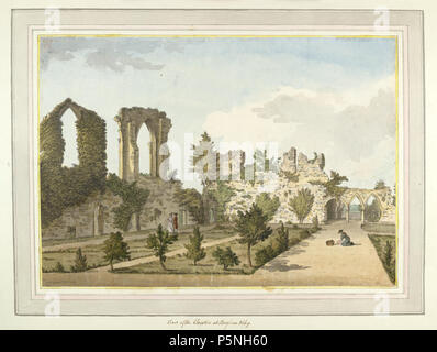 Bayham Abbey f. 17 (no. 27) by Samuel Hieronymus Grimm 1783 Stock Photo ...