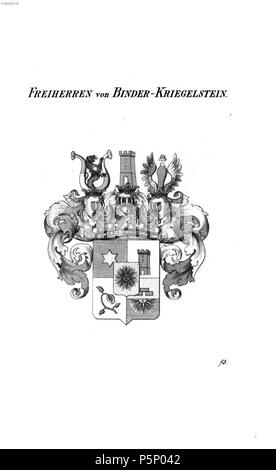 N/A. Wappen Binder Kriegelstein 2 - Tyroff AT.jpg . between 1831 and ...