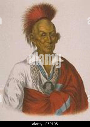 Native American king portrait Stock Photo - Alamy