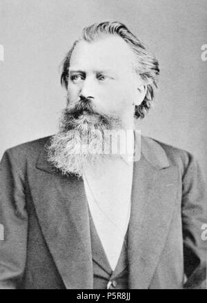 Brahms Johannes 1887 Stock Photo - Alamy