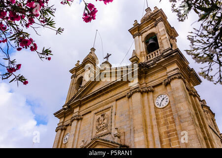 Sannat Church, Gozo, Malta Stock Photo - Alamy