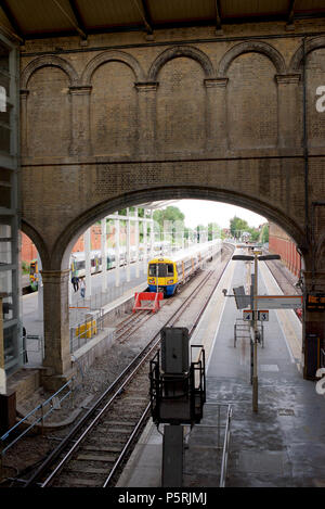 Train at Crystal Palace station in London Stock Photo - Alamy