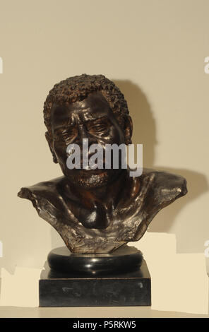 Busto de esclavo Francisco Cafferata Stock Photo - Alamy