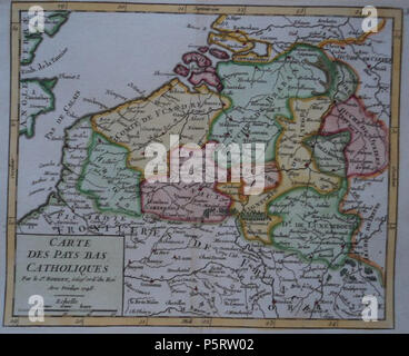 A historical map of the Stavelot-Malmédy region, showing topography ...