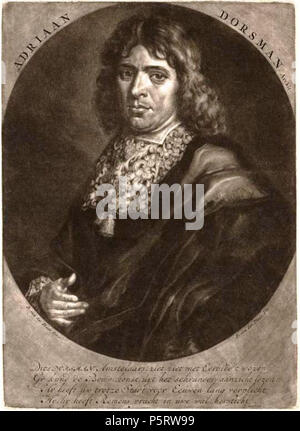 David van der Plas - Portrait of Adriaan Dortsman Stock Photo - Alamy