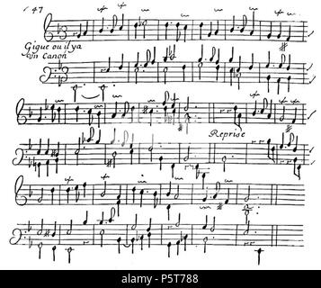 The Gigue English Stock Photo - Alamy