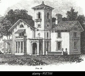 N/A. English: Andrew Jackson Downing Italian Style. 1850 Cottage ...