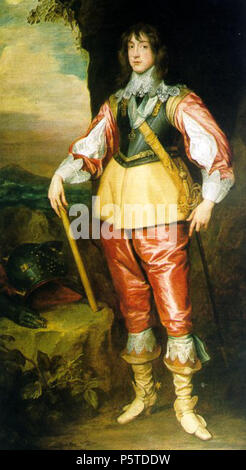 Anton van Dyck Portrait of Charles the First King of England Stock ...