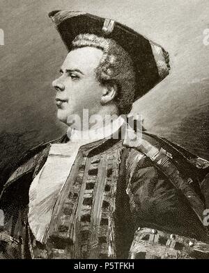 . French actor Benoît-Constant Coquelin. Caption read 'Coquelin Ainé ...