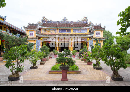 The Phap Bao Temple In Hoi An Quang Nam Province Vietnam The Old