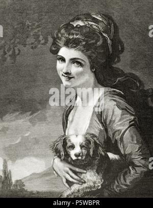 Emma, Lady Hamilton (1765 – 1815) English model and actress, who is ...