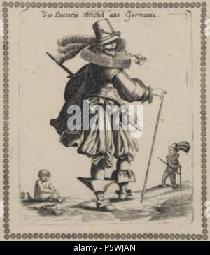 Deutscher Michel (um 1650 Stock Photo - Alamy