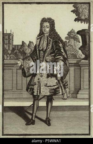 A drawing of Odoardo Farnese, Duke of Parma and Piacenza, created by an ...