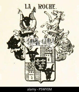 Coat of arms of La Roche (Saxony Stock Photo - Alamy