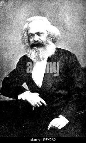 Photograph of Karl Marx, circa 1875 Stock Photo - Alamy