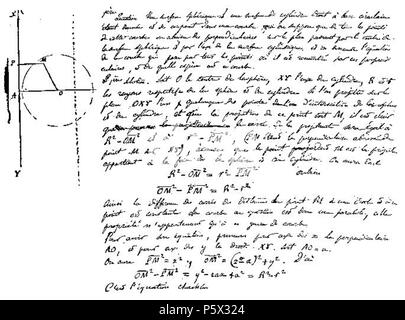 E.Galois article 1829 Stock Photo - Alamy