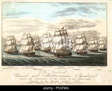 HMS Agincourt (1865 Stock Photo - Alamy
