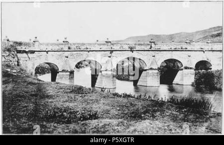 Comun bridge, old spanish architecture Stock Photo - Alamy