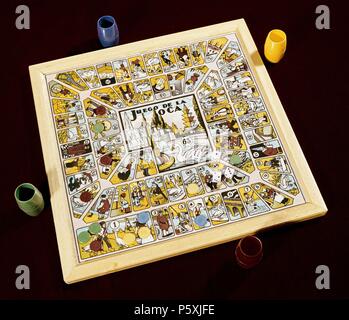 Juego de la oca: Game of goose, by José Guadalupe Posada, 1852-1913 ...