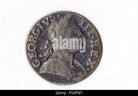 British coin, George III copper penny Stock Photo - Alamy