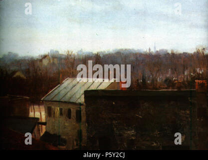 Techos de Paris. S/F by Cristóbal Rojas Stock Photo - Alamy