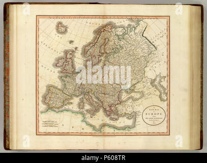 Map Of London 1804 Stock Photo - Alamy