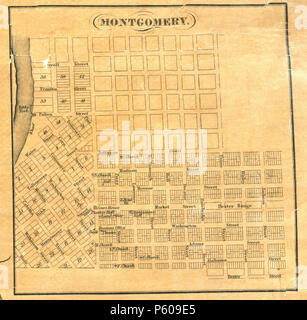 N/A. Excerpt of 'An Accurate Map of the State of Alabama and West ...