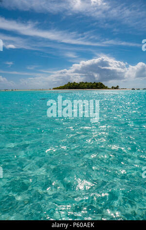 Honeymoon Island, Aitutaki, Cook Islands, South Pacific Stock Photo - Alamy