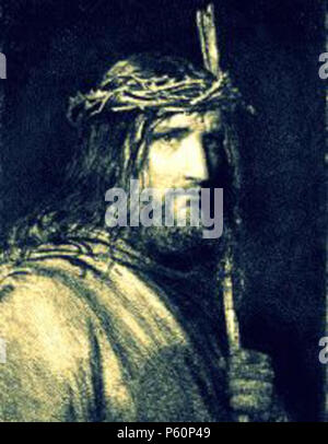 Carl Bloch (1834-1890), Christ on the Cross, 1884 Stock Photo - Alamy