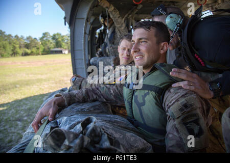 U.S. Army Ranger Capt. Matthew Thwaites, assigned to the 75th Ranger ...