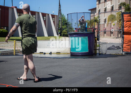 Col. Roberta L. Shea and Sgt. Maj. David A. Wilson lead I Marine ...