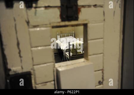 East Germany. Prison cell. Recreation. DDR Museum. Berlin. Germany ...