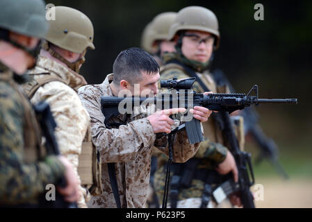 FORT MEADE, MD - U.S. Marines with Marine Security Forces from the ...