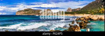 Falasarna beach, Chania, Crete, Greek Islands, Greece Stock Photo - Alamy
