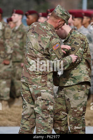 Lt. Col. Jon Gaivin, commander of the 17th Command Support Battalion ...