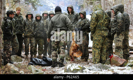 French Commando WO Laurent Lavigne Commando survival skills instructor ...