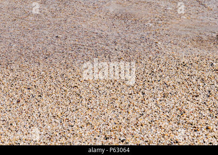 Naturally rounded gravel at sea shore, nature sea background texture ...
