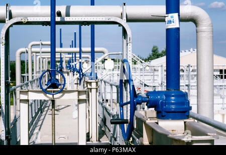 Sewage sludge digester Stock Photo: 23385078 - Alamy