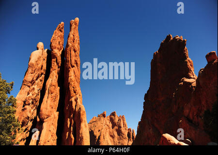 Three Graces Garden of the Gods Colorado Springs Stock Photo - Alamy